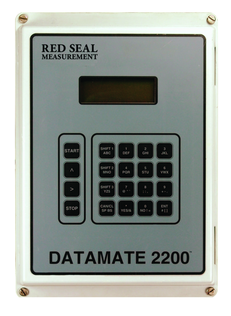 DATAMATE 2200 Mass Flow Computer – Red Seal Measurement
