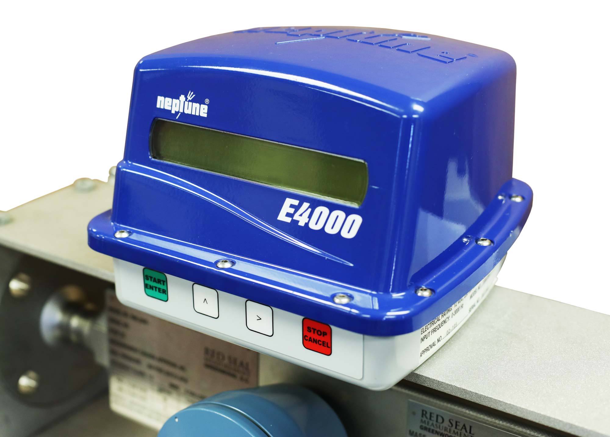 Neptune E4000 Electronic Register – Red Seal Measurement